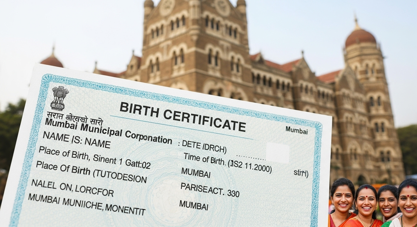 Birth Certificate From Mumbai - Birth Certificate NRIWAY