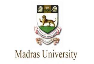 Madras University Transcript - Mark Transcript From Madras University