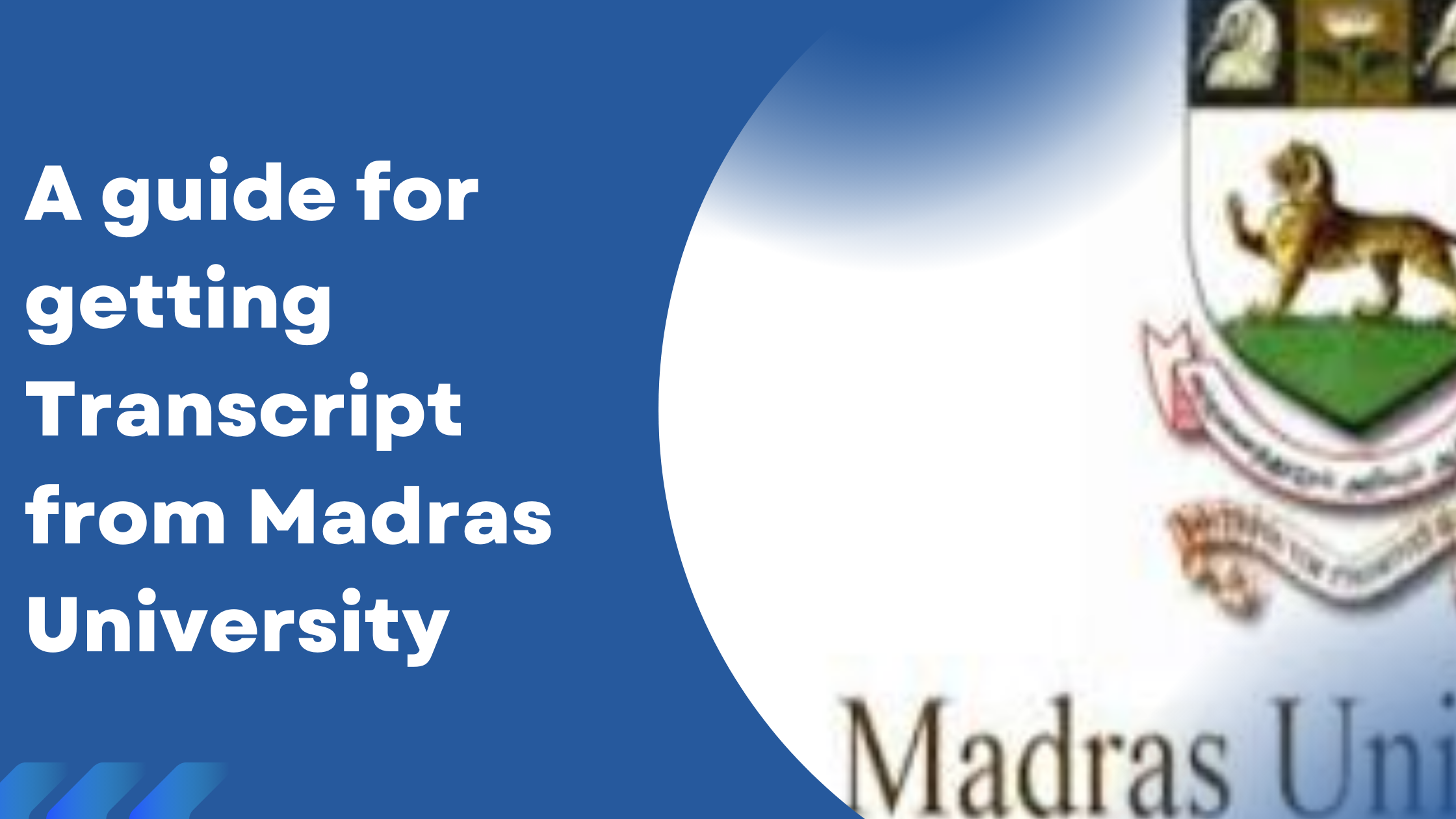 How to Get Your Transcript from the University of Madras: A Step-by ...
