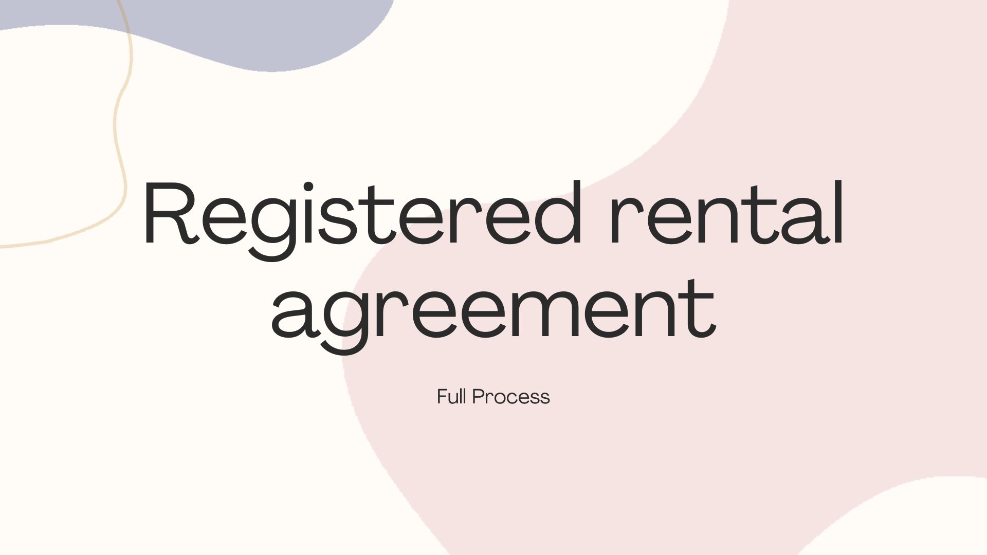 How to Register a Rental Agreement in Pune: A Step-by-Step Guide